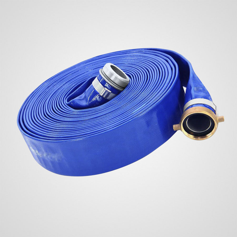 Eagle Flo Blue PVC Flat Discharge Hose – Hooker Pumps