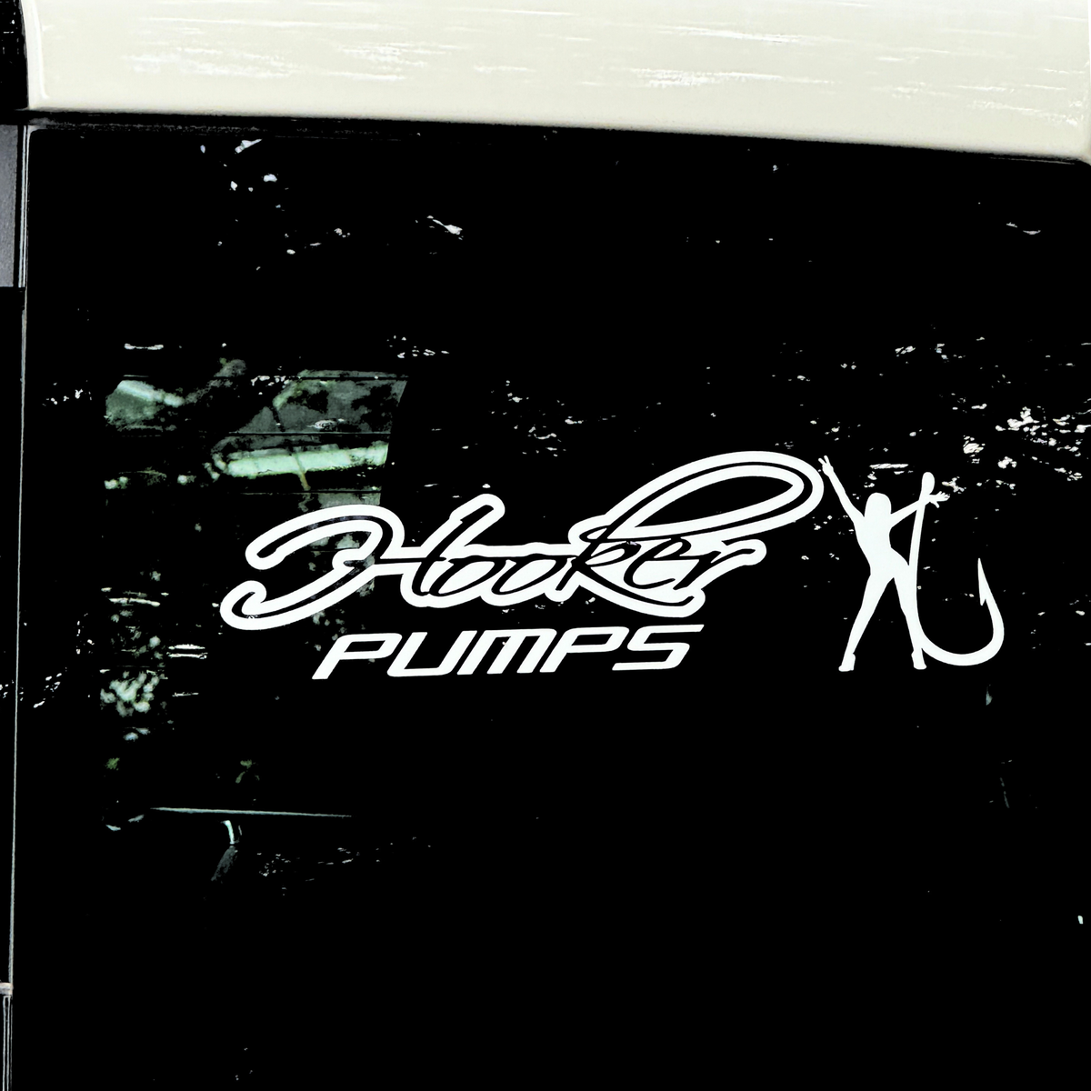 Hooker Pumps Marine Girl Decal
